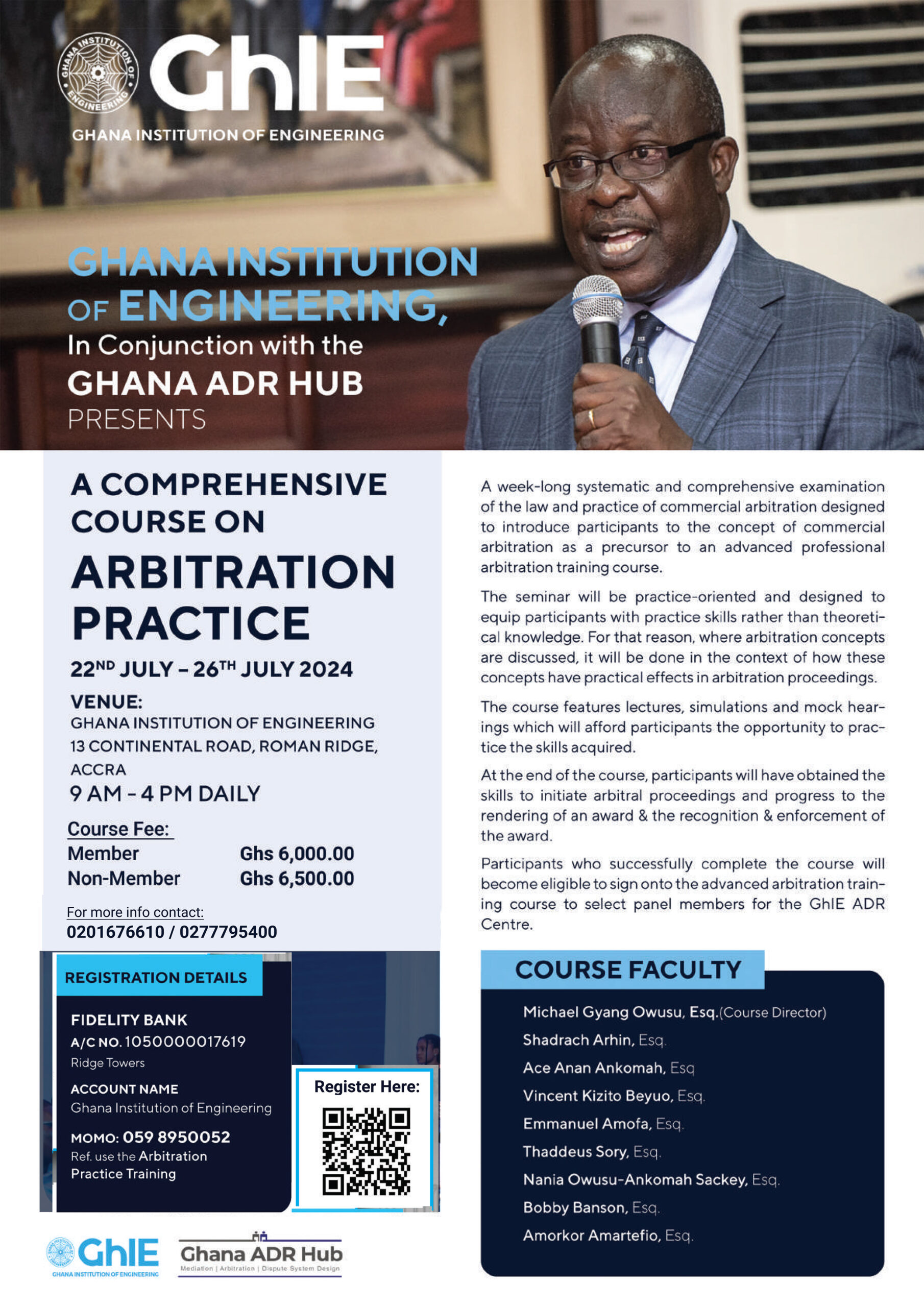 A COMPREHENSIVE COURSE ON ARBITRATION PRACTICE
