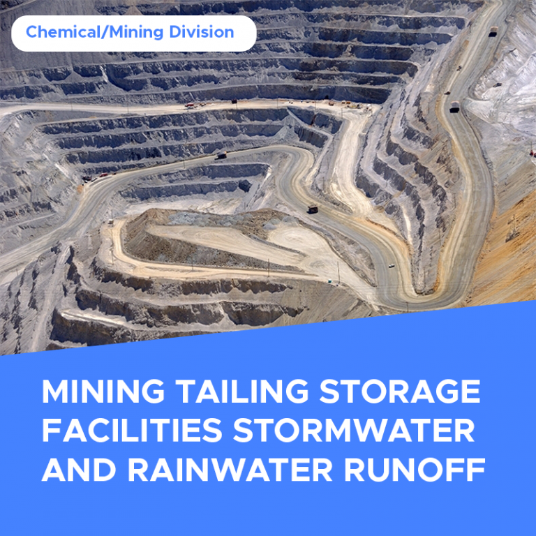 Mining Tailing storage facilities Stormwater and Rainwater runoff ...