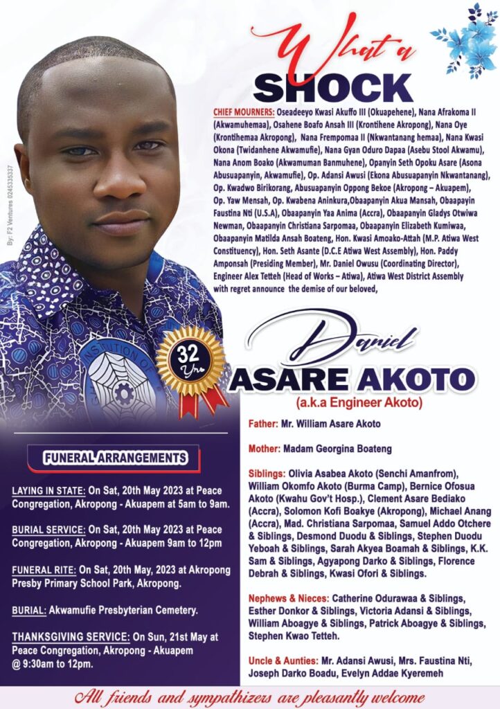 Funeral Announcements – Ghana Institution of Engineering