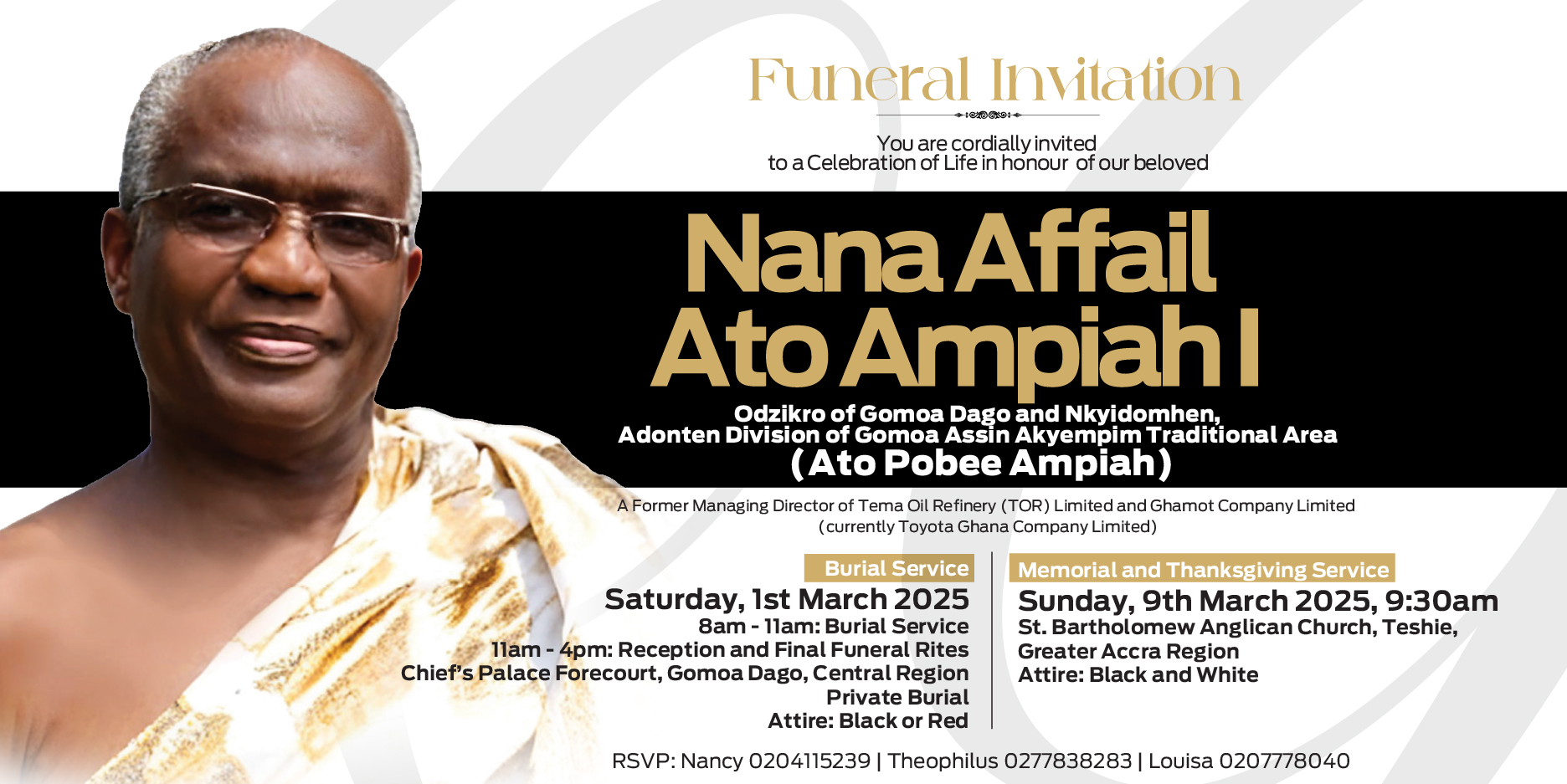 Funeral Announcements - Ghana Institution of Engineering