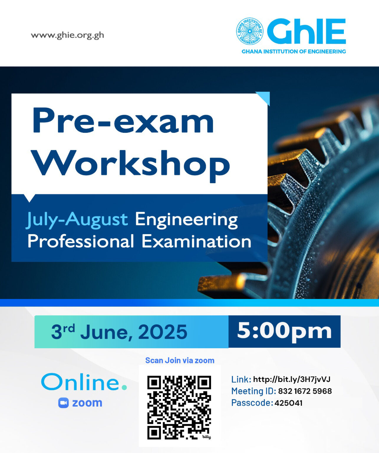 July-August Pre-Examination Workshop